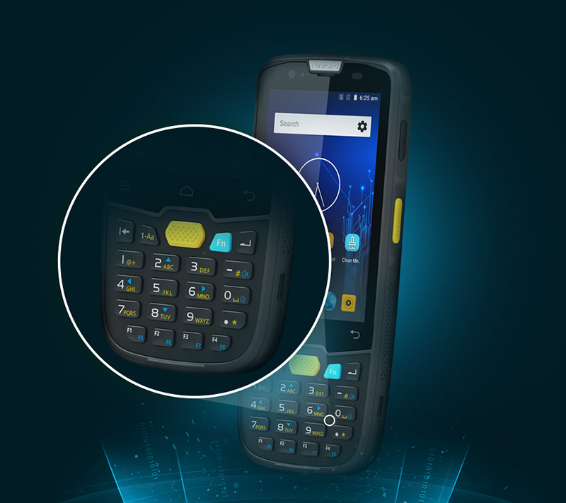 新大陆pda手持终端NLS-MT69管家婆畅捷通用友t+秒账旺店通精斗云物联通专用一二维仓库盘点机数据采集器